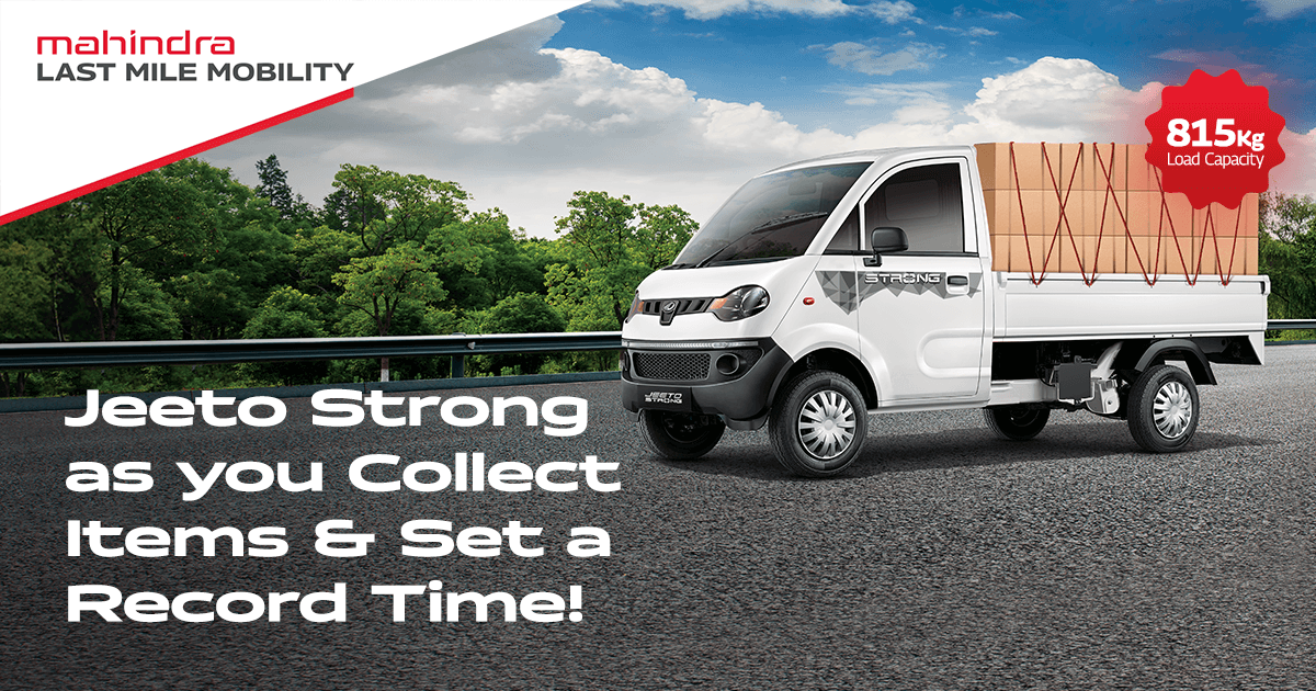 Jeeto Strong with Mahindra